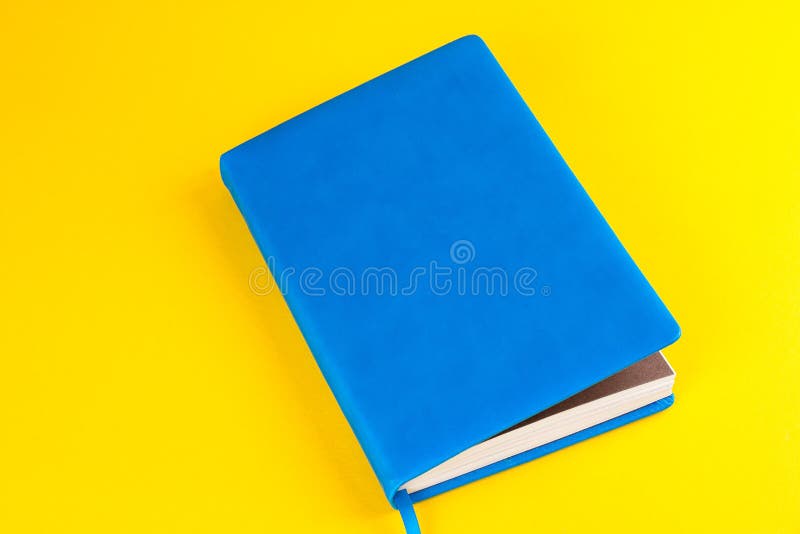 Closed Diary with Golden Pattern on Cover Stock Photo - Image of book ...