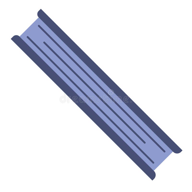 Blue Closed Pencil Case Icon. Vector Stock Vector - Illustration of ...