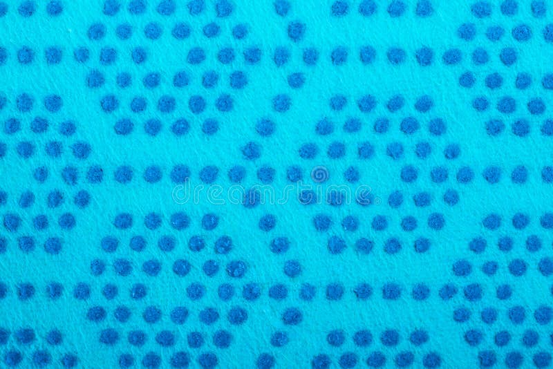 Blue Cloth with Dotted Pattern for Background Stock Image - Image of ...