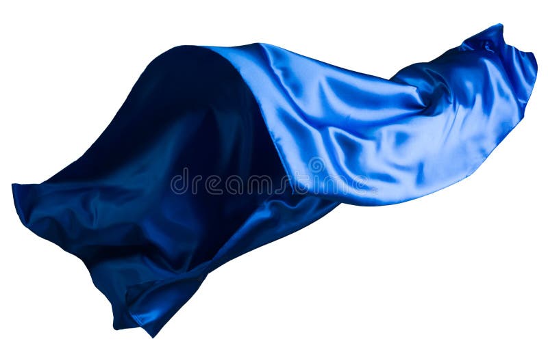 Blue cloth flutters stock photo. Image of white, fashion - 277603970