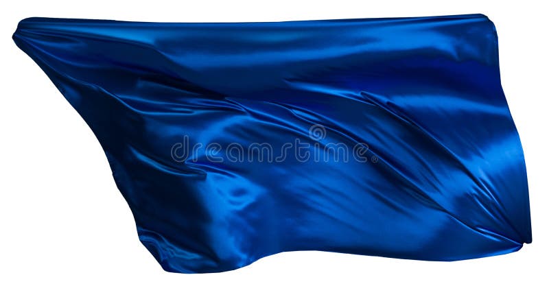Blue cloth flutters stock image. Image of decorative - 269285381