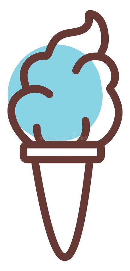 Sun with One Blue Cloud, Icon Stock Vector - Illustration of bright ...