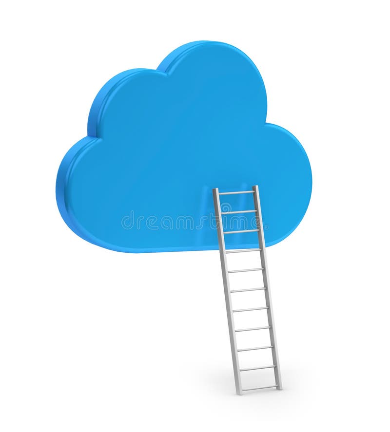 Cloud Computing Ladders Stock Illustrations – 37 Cloud Computing ...