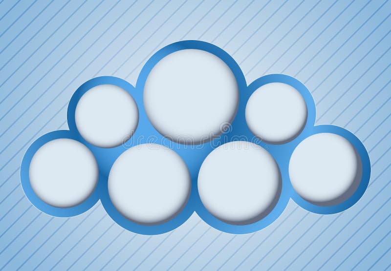 Cloud shape stock vector. Illustration of design, banner - 30120865