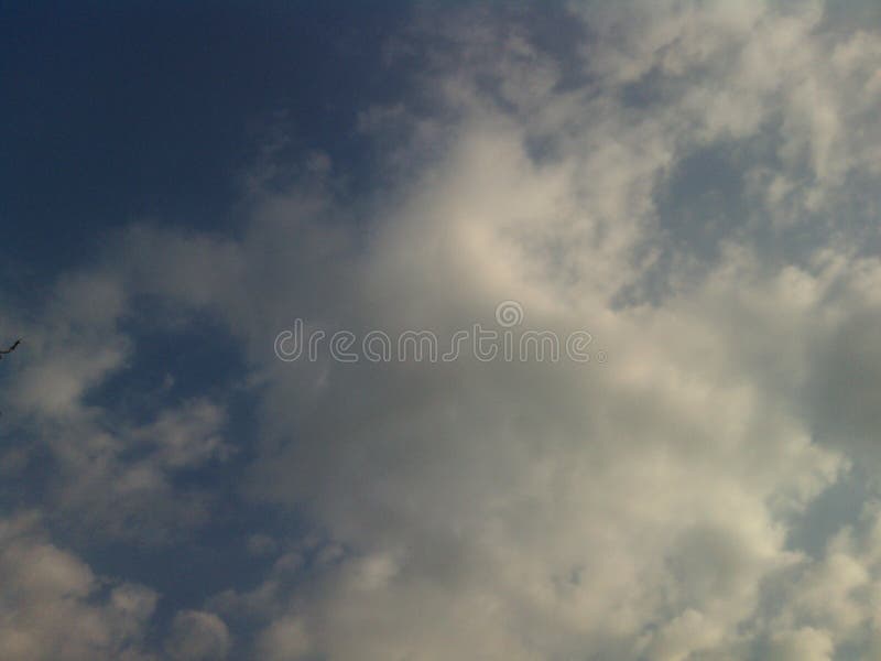 Blue cloudly sky stock image. Image of background, cloudscape - 2310035