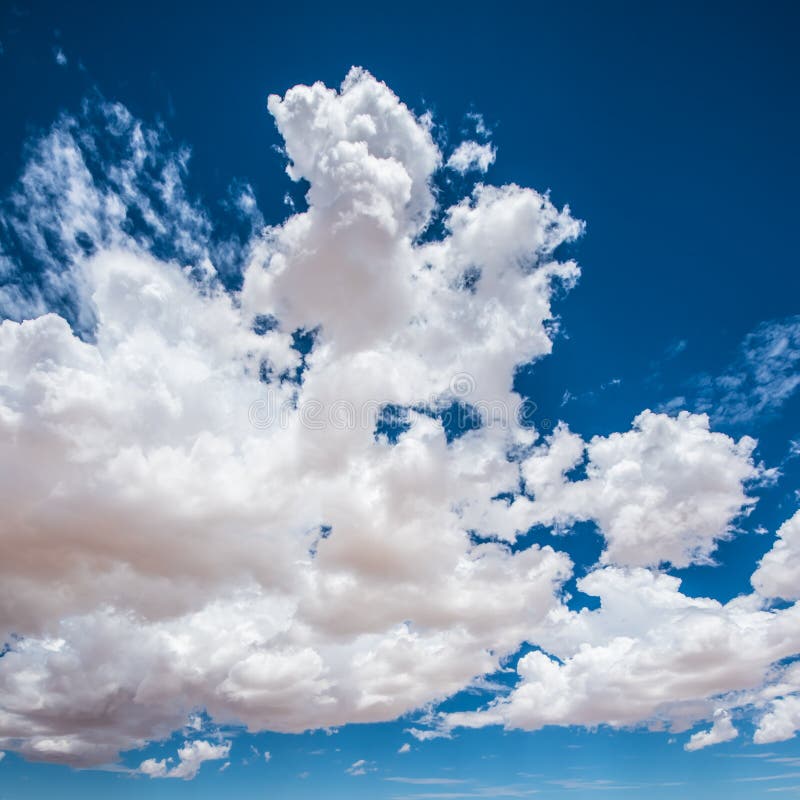 Blue cloudy sky background stock photo. Image of highly - 127575216