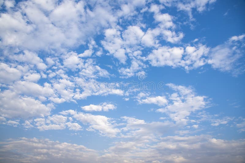 Blue cloudy sky stock photo. Image of colour, sunny - 137457438
