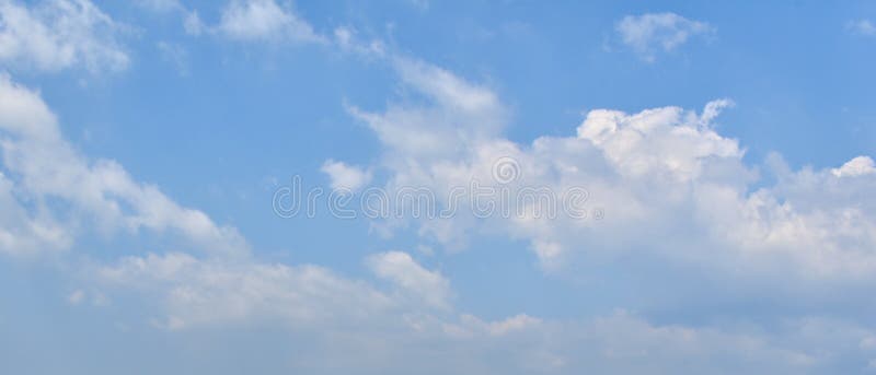 Blue cloudy sky stock image. Image of ocean, cloud, horizon - 223975959