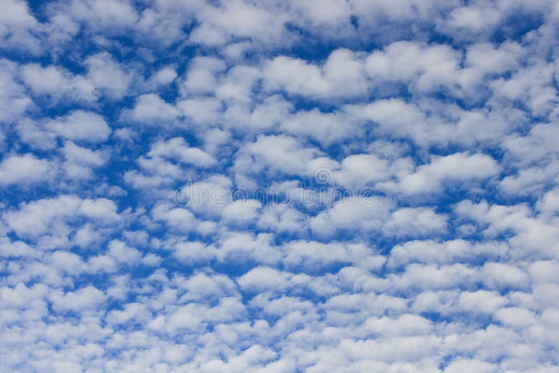 Blue Cloudy Sky Pattern Background Stock Image - Image of beautiful ...