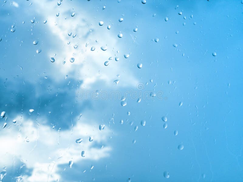 After heavy raining sky. stock photo. Image of pattern - 124508368