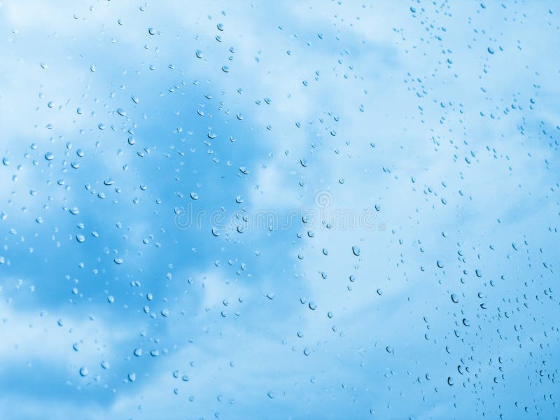 After heavy raining sky. stock photo. Image of blue - 124508472