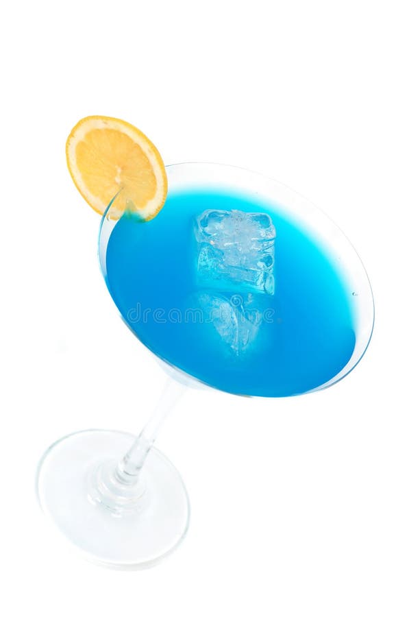 Blue cocktail stock image. Image of christmas, cocktail - 1024075