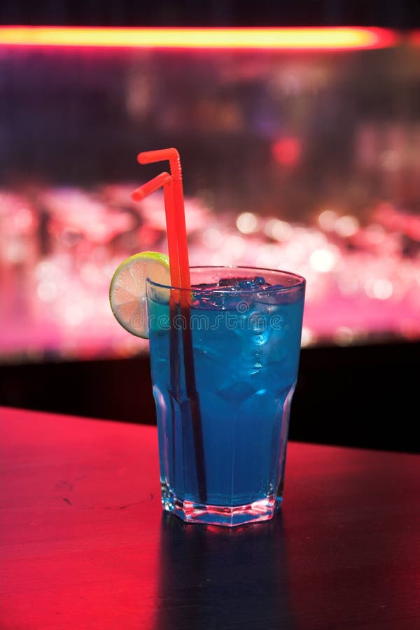 Blue Cocktail stock photo. Image of alcohol, beverage - 2702972