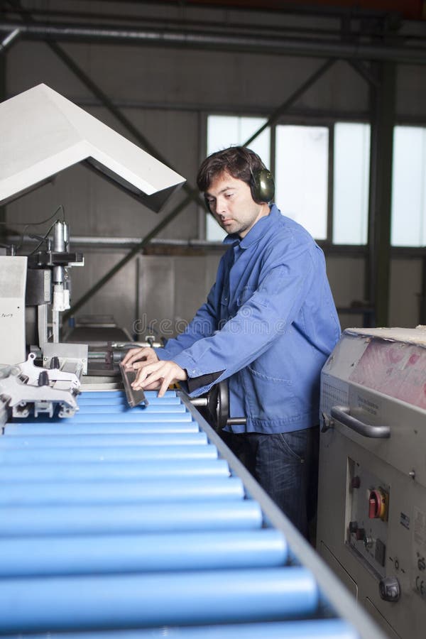Working Man Blue Collar Worker Labor Concept Stock Image - Image of ...