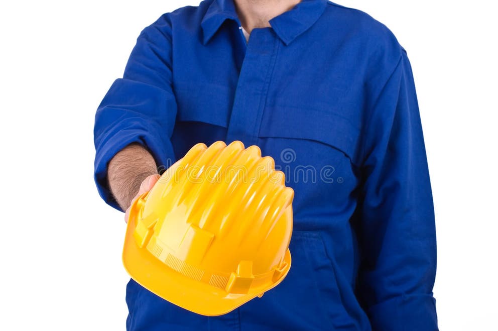 Blue collar worker. stock image. Image of equipment, laborer - 34453925