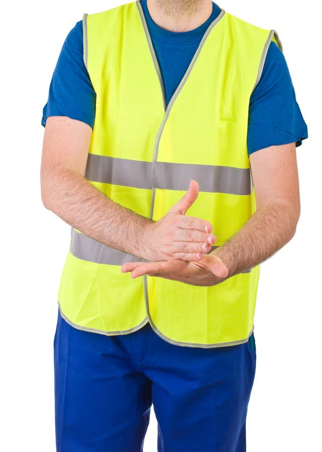 Blue collar worker. stock photo. Image of labourer, foreman - 34811386