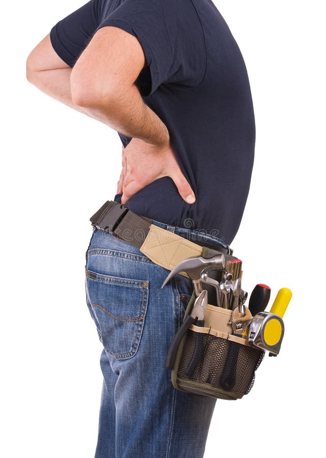 Blue collar worker. stock image. Image of handyman, carpenter - 35326183