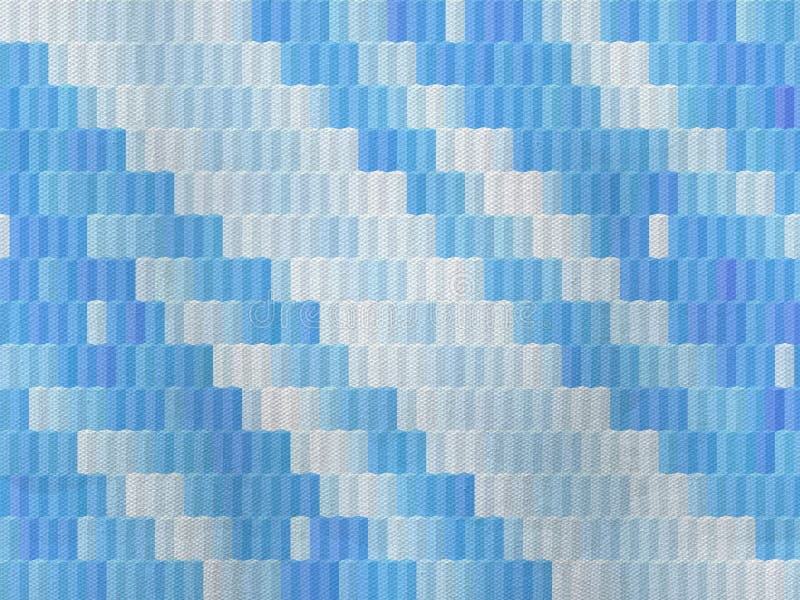 Blue Color Abstract Pattern Background Stock Illustration ...
