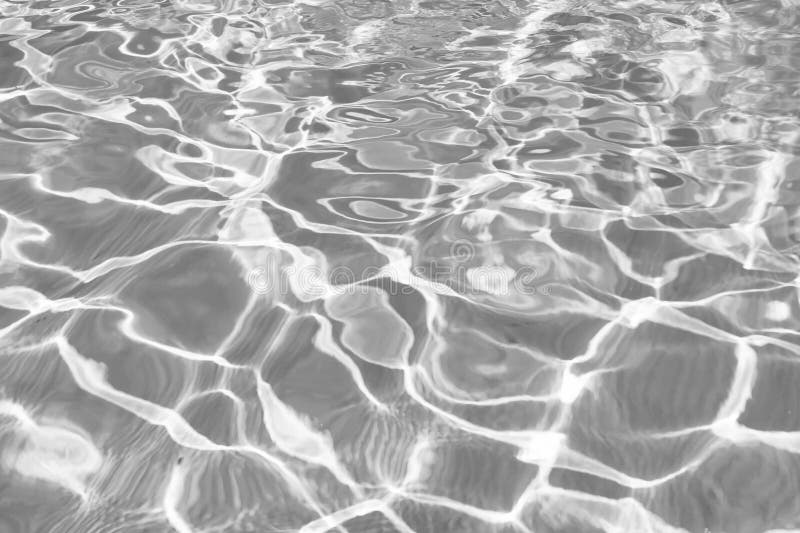 Blue Color Background of Swimming Pool Water with Ripples in Summertime ...