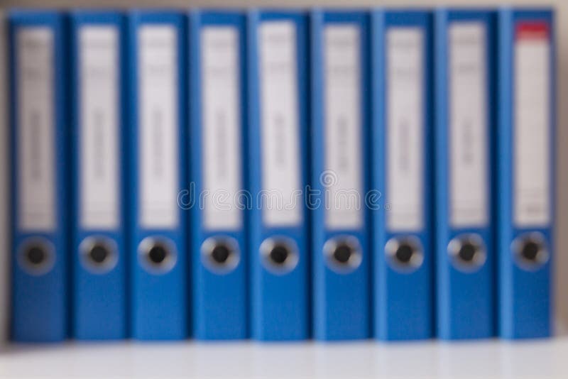 Blur Office Files stock image. Image of business, computers - 117756415