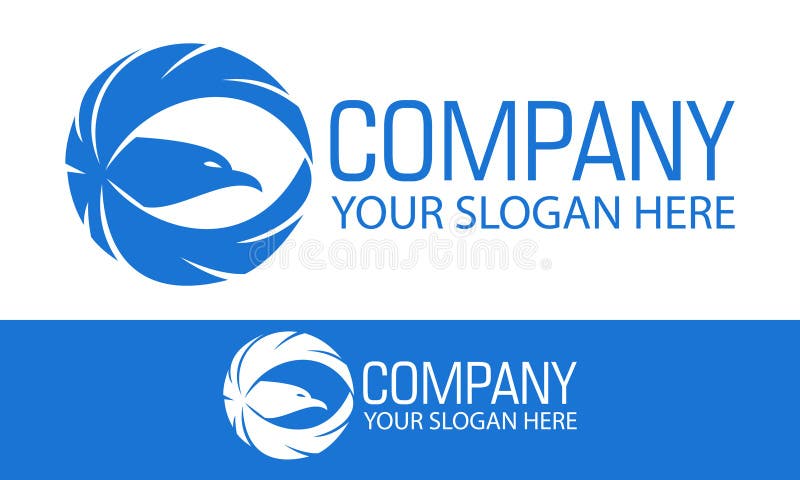 Circle Eagle Hawk Logo Symbol Stock Illustrations – 872 Circle Eagle ...