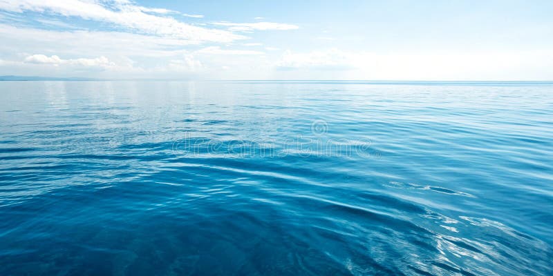 Blue Color Clear Water Ripple Surface Texture Stock Illustration ...