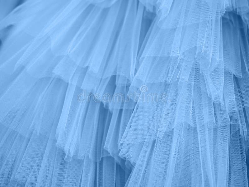 Blue Color Cloth Wave Background. Stock Illustration - Illustration of ...
