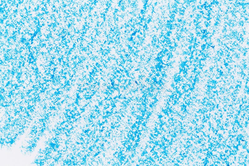 Blue Color Crayon Hand Drawing Texture Stock Image - Image of crayon ...