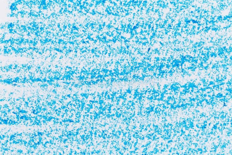 Blue Color Crayon Hand Drawing Texture Stock Photo - Image of draw ...