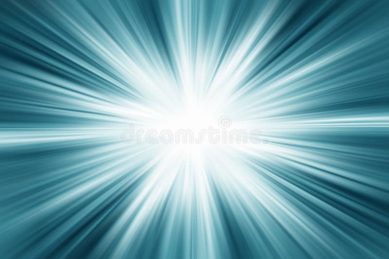 Blue Color Design with a Burst Stock Illustration - Illustration of ...