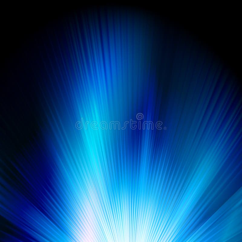 Blue Color Design with a Burst. EPS 10 Stock Vector - Illustration of ...