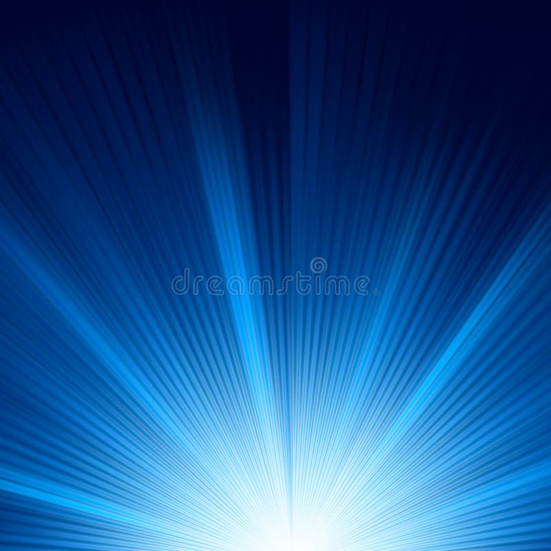 Square blue light burst stock vector. Illustration of template - 13306171