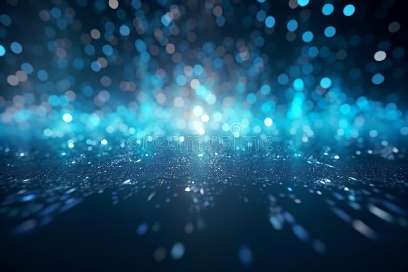 Blue Color Digital Particles Wave, Abstract, Backgrounds Stock ...