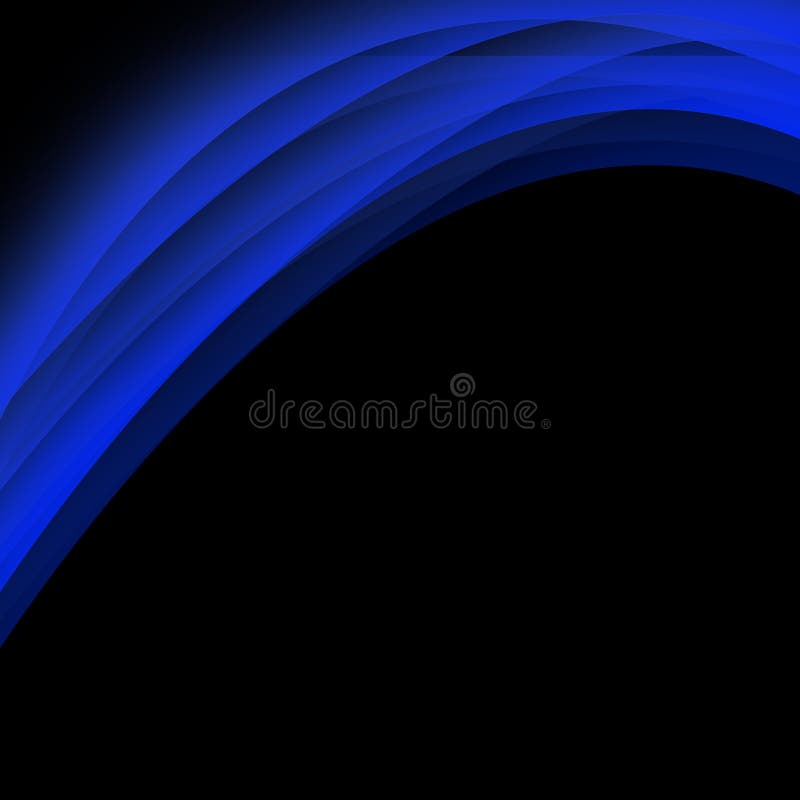 Color Dynamic Lines Modern Abstract Stock Illustration - Illustration ...