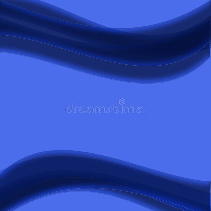 Blue Color Dynamic Lines Modern Abstract Stock Illustration ...