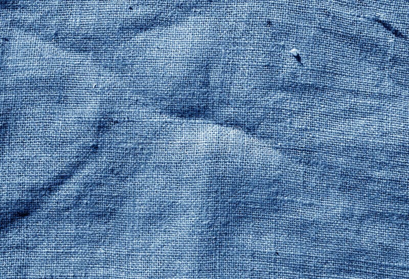 Blue Hessian Sack Cloth Texture. Stock Photo - Image of natural, indigo ...