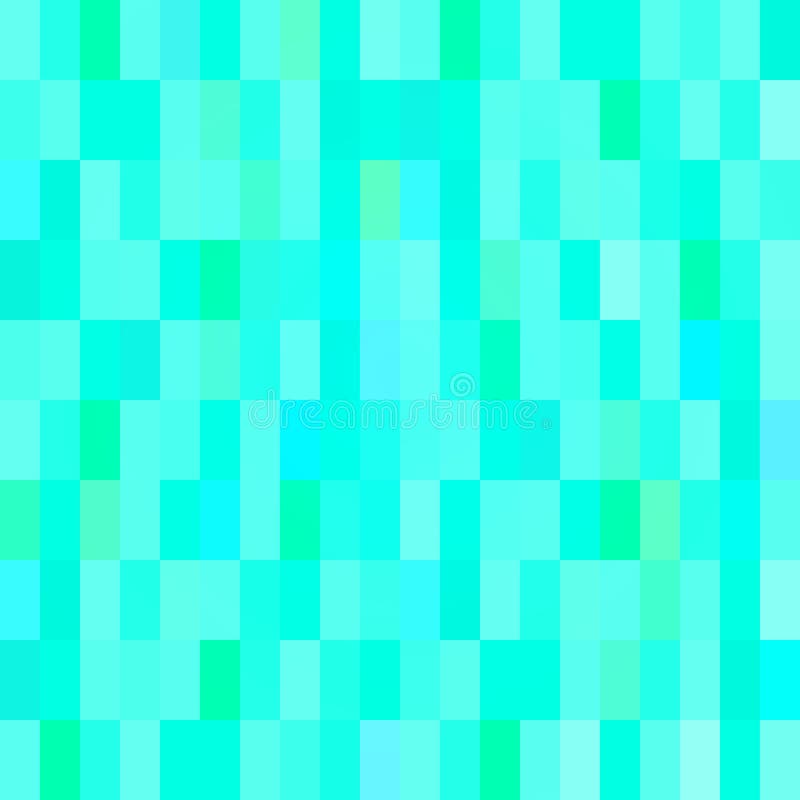 Blue Color Mosaic Pixels Tile Brick Wall Abstract Backgrounds Wallpaper ...