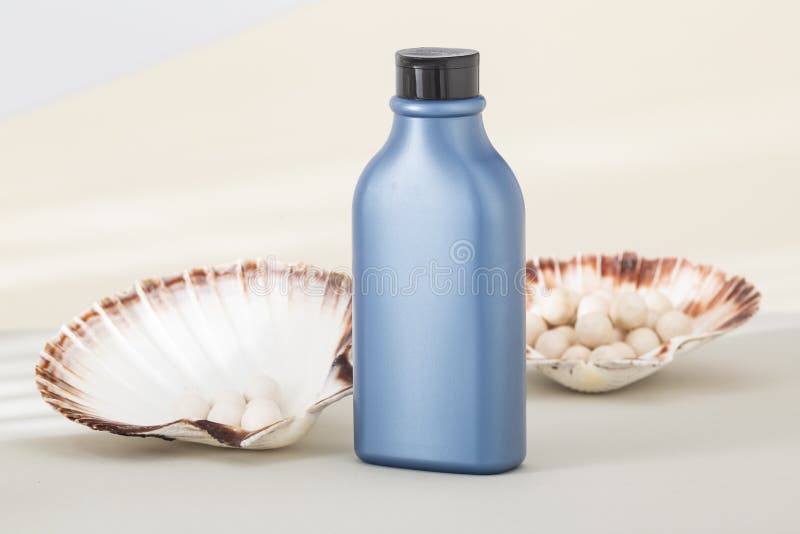 Blue Color Multipurpose Plastic Container for Cosmetic Products Stock ...