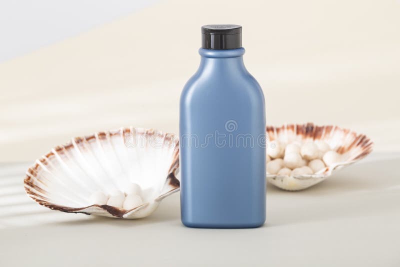 Blue Color Multipurpose Plastic Container for Cosmetic Products Stock ...