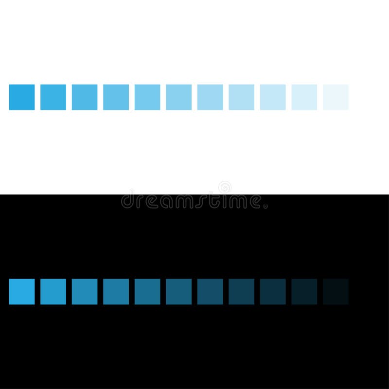 Spectrum Color EQ - Equalizer Template Rectangle Bars Stock Vector ...
