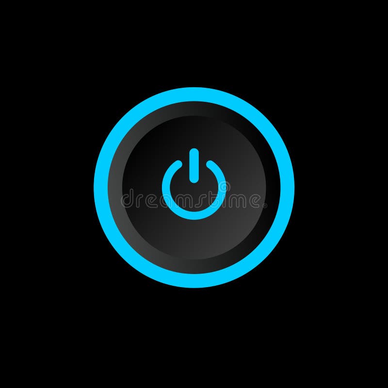 Your Color Power Button Template Stock Illustrations – 127 Your Color ...