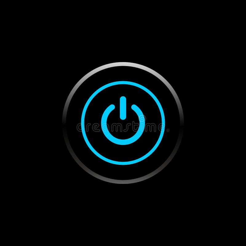 Your Color Power Button Template Stock Illustrations – 138 Your Color ...