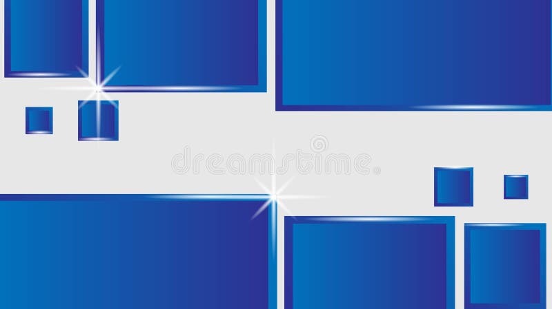 Blue Color Rectangular Shapes Technology Background Stock Vector ...