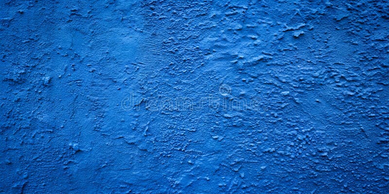 Blue Color Rough Surface Wall Tecture Background Generative Ai Stock ...