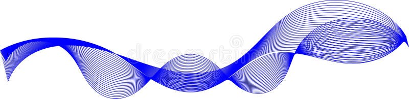 Desktop Background Blue Color Smooth Fluid Line Vector Graphic Design ...