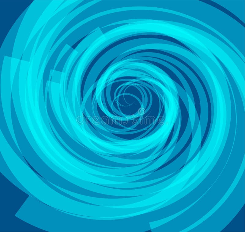 Blue Color Spiral Background Vector Stock Vector - Illustration of ...