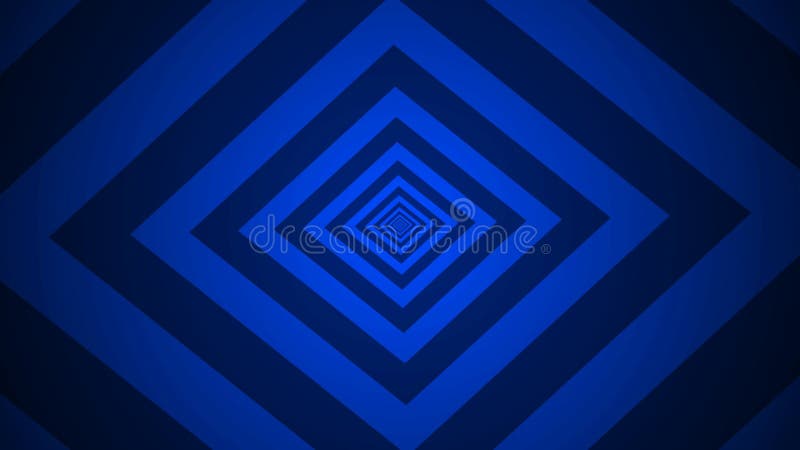 Blue Color Square Shape Zoom Out Seamless Background Animation Stock ...