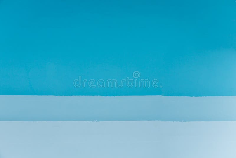 Blue Color Three Shade Wall Stock Photo - Image of blank, design: 258205004