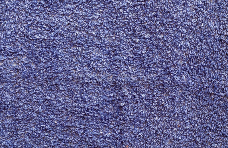 Blue Color Towel Pattern Close-up. Stock Image - Image of pattern ...