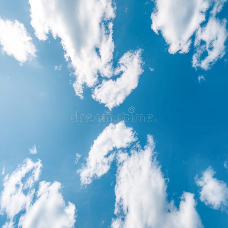 The Blue Color is Vibrant yet Soft. Stock Illustration - Illustration ...